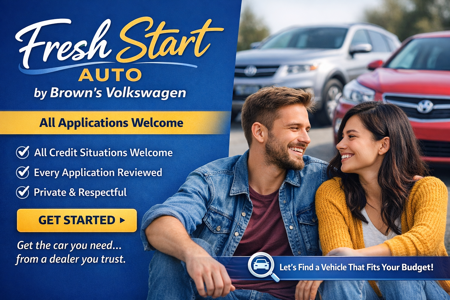 Fresh Start Auto | Brown's Volkswagen